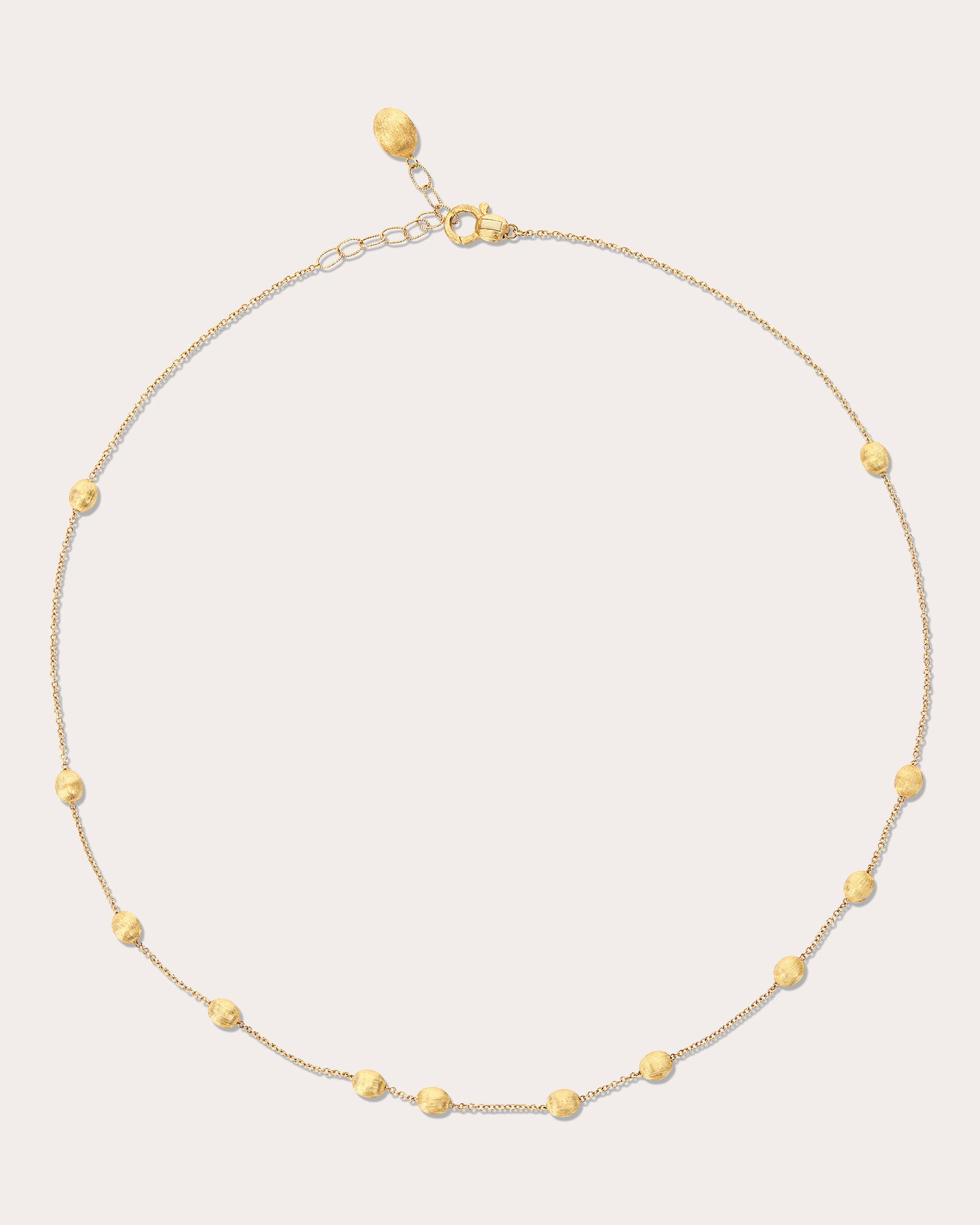 18k Gold Soffio Boules Necklace | Olivela