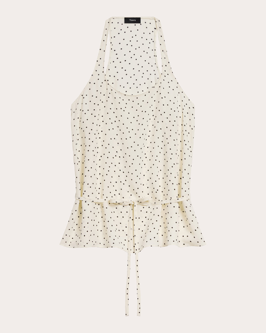 Polka Dot Belted Tank Top | Olivela