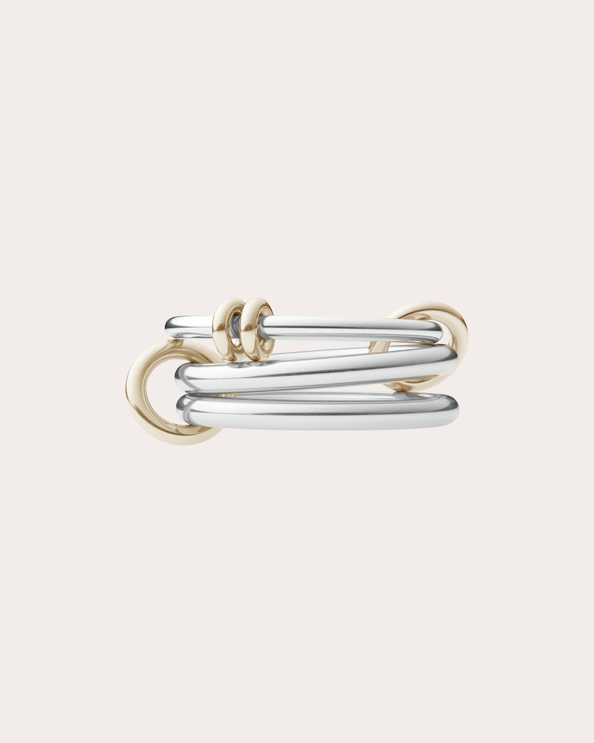 18k Gold Two-Tone Raneth Ring | Olivela